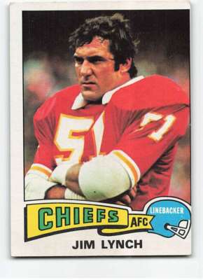 1975 Topps #254 Jim Lynch VG/EX Very Good/Excellent Chiefs ID:121576 | eBay