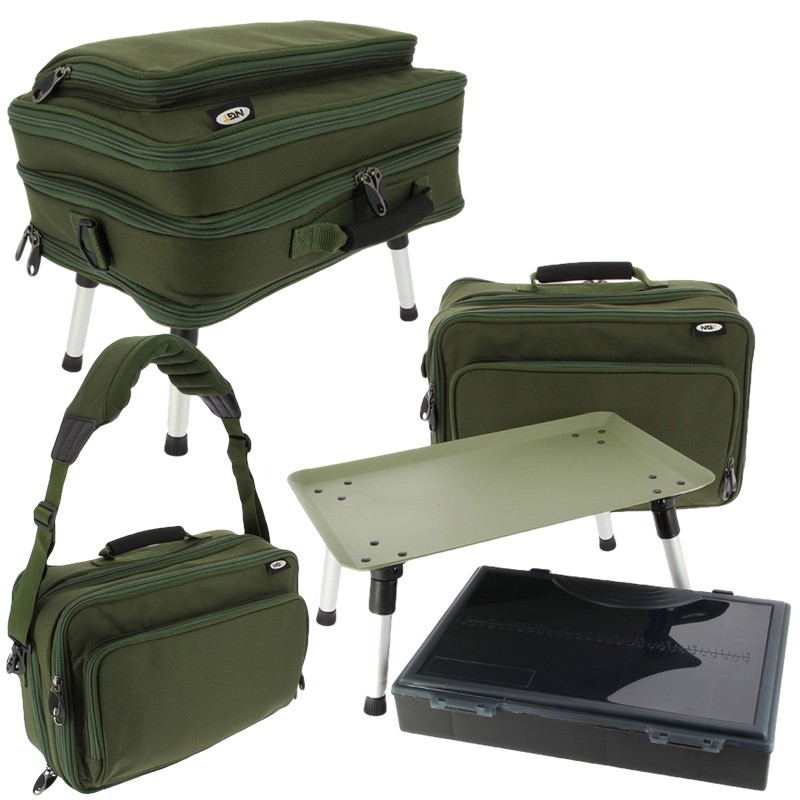 NEW FISHING BIVVY TABLES SYSTEMS LARGE BIVVY TABLE FOR TERMINAL TACKLE ...