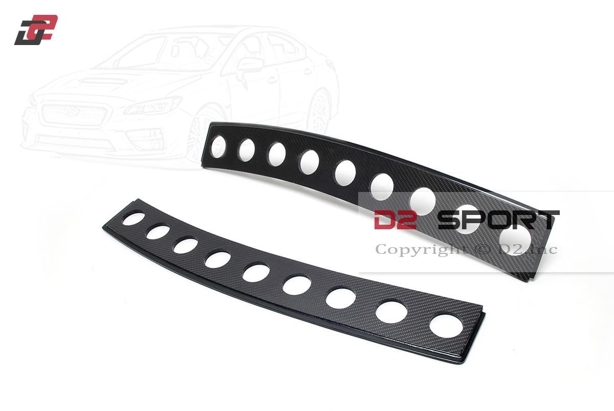 Carbon Fiber Rear Window Vents Louvers 2PC fits for 2015-2020 Subaru ...