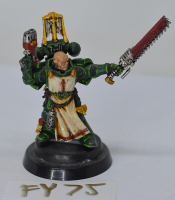 Warhammer 40k Space Marines, Dark Angels, Firstborn Lieutenant, Lot # ...