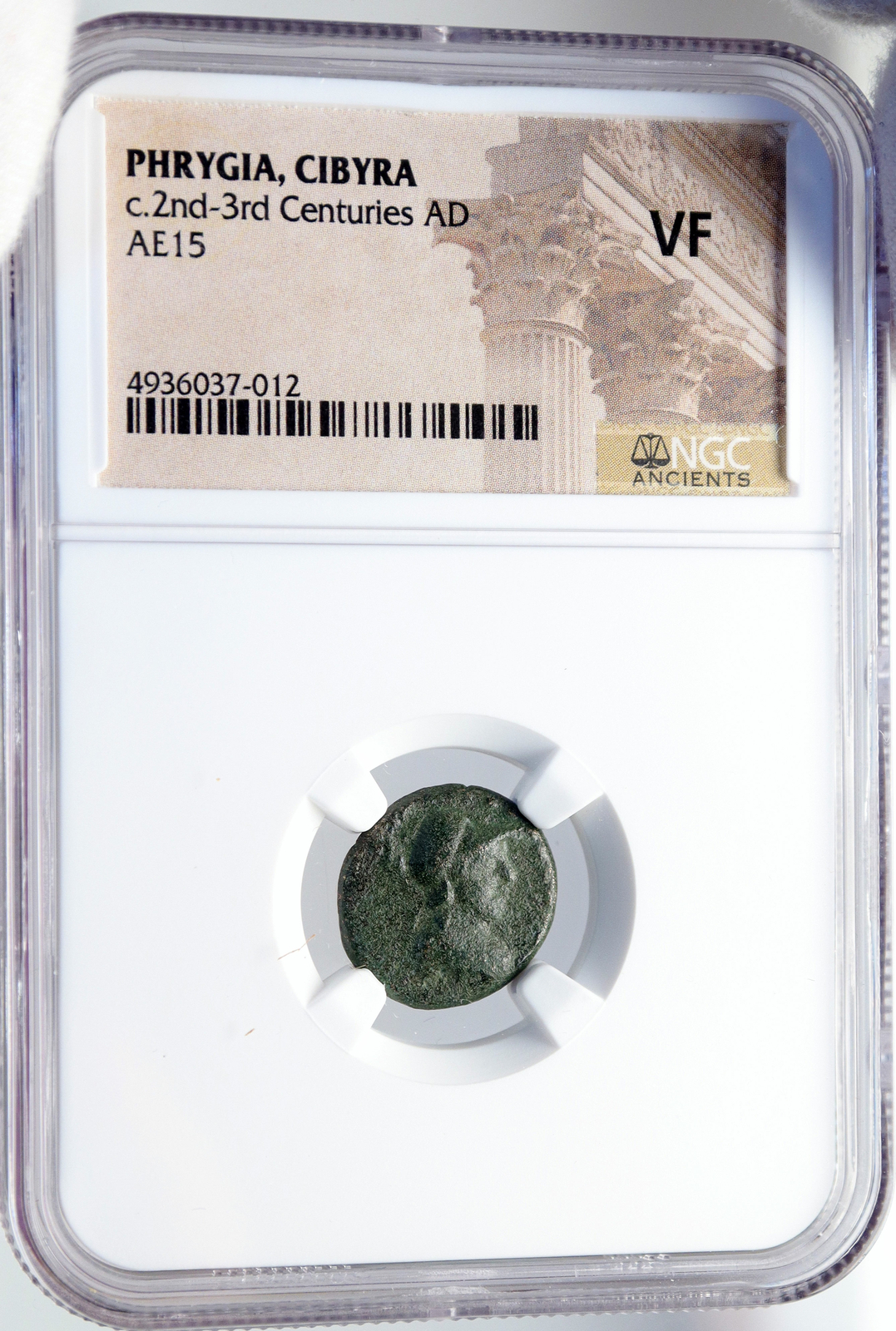 KIBYRA Cibyra in PHRYGIA Authentic Ancient 100AD Greek Coin ARES NGC ...