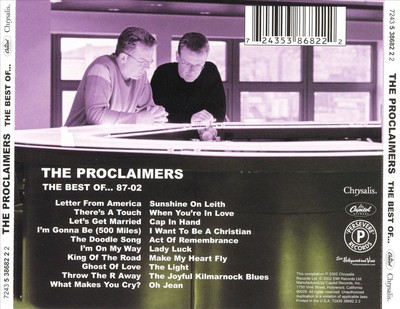 THE PROCLAIMERS - THE BEST OF THE PROCLAIMERS NEW CD 724353868222| eBay