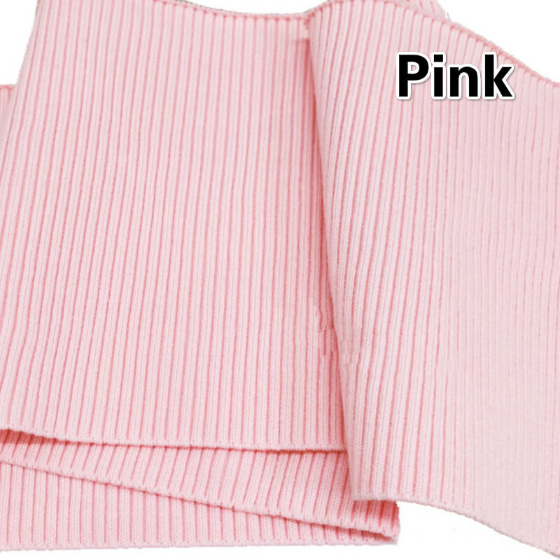 Cotton Knit Rib Fabric Sweater Jacket Waistband Cuffs Ribbed Trim ...