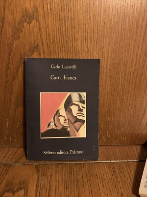 Carta Bianca - Carlo Lucarelli - Sellerio - 1999 - | eBay