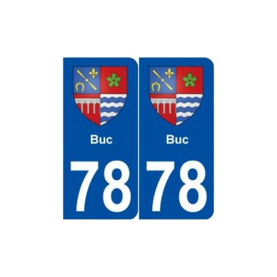 78 Buc blason autocollant plaque stickers ville - Angles : arrondis | eBay