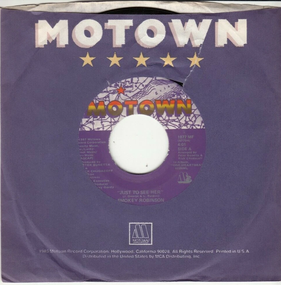 Motown Record Print Out