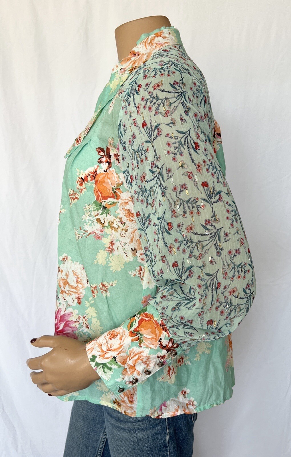 Aratta Silent Journey (Anthro) Green Multicolor Flora… - Gem