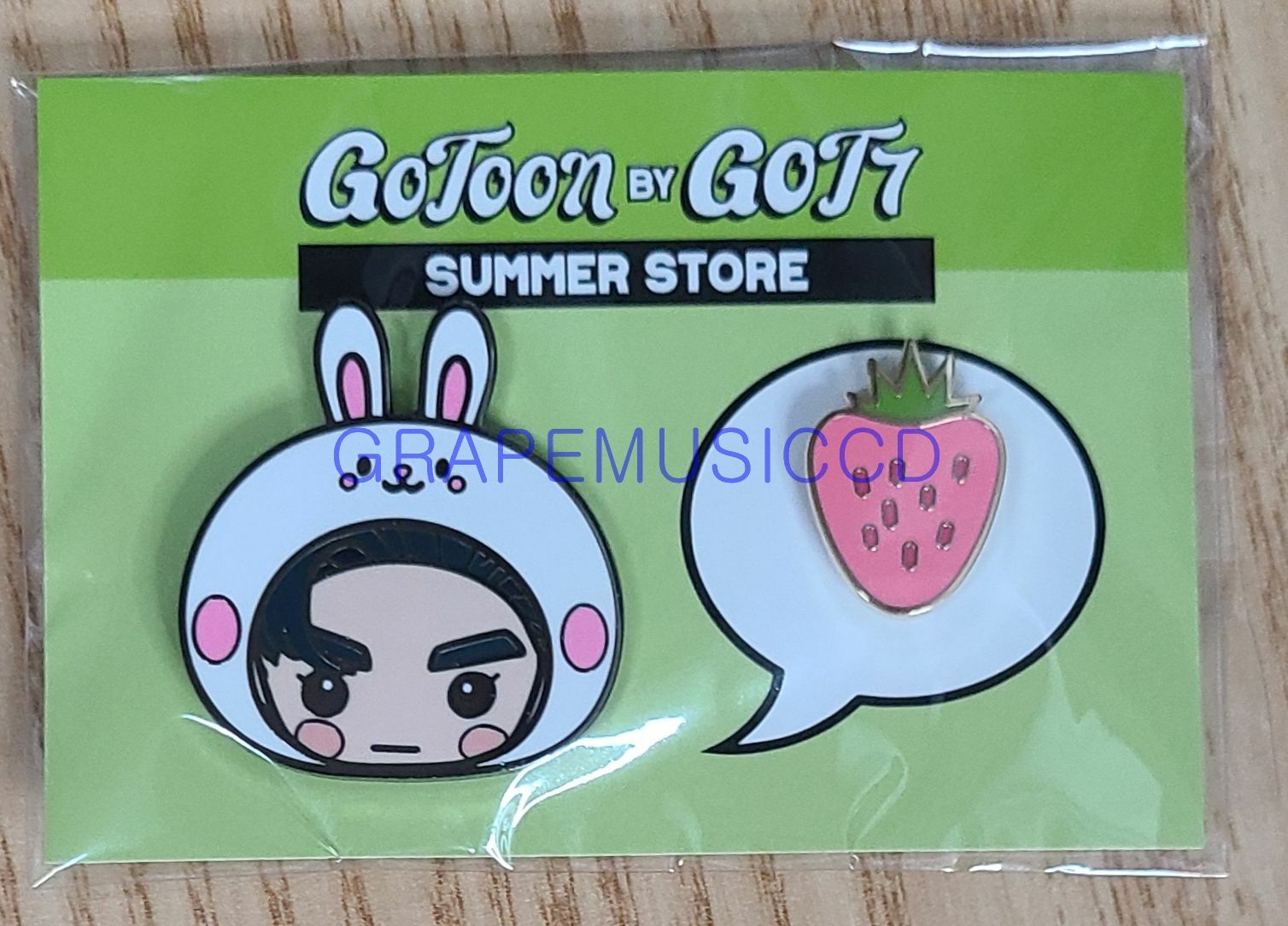 GOT7 GOTOON BY GOT7 SUMMER STORE OFFICIAL GOODS GOTOON BADGE SET SEALED ...