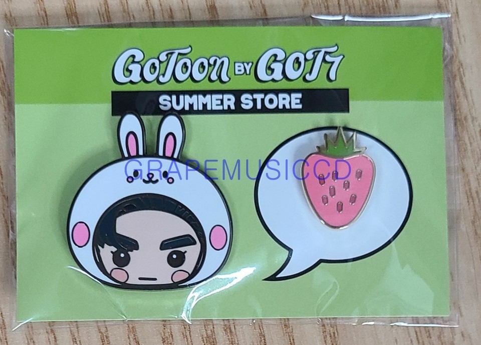 GOT7 GOTOON BY GOT7 SUMMER STORE OFFICIAL GOODS GOTOON BADGE SET SEALED ...