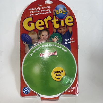 GREEN Gertie Blinky Ball Inflatable Light-Up Catch Toy 12" Soft Squishy ...