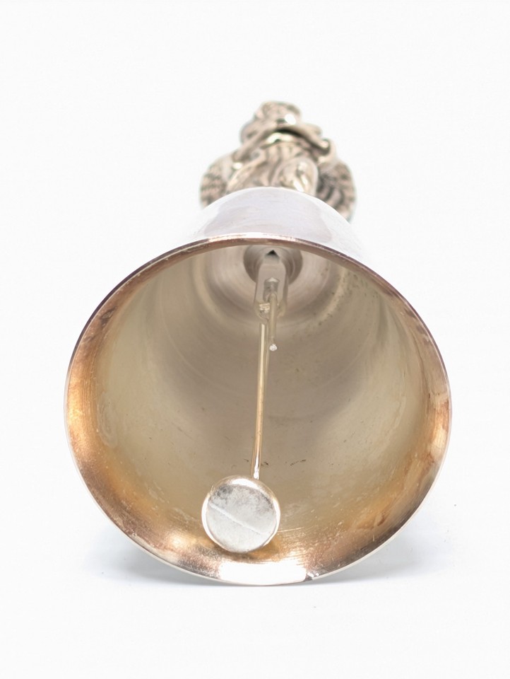 REED & BARTON NATIVITY BELL SILVER PLATED ANGEL BELL WITH DOVE BOX ...