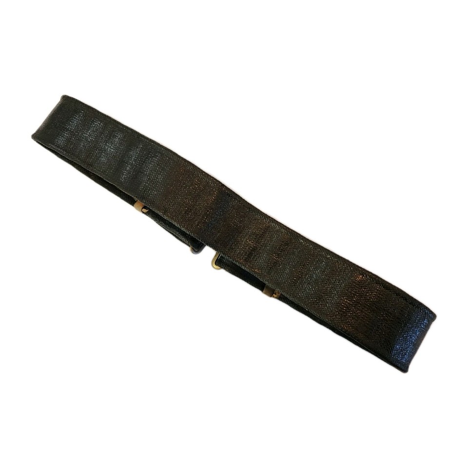 Blackened P37 Parade Webbing Pistol Belt WW2 Korea Vietnam | eBay