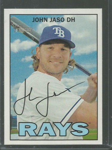 2016 Topps Heritage #215 John Jaso Rays NM-MT | eBay