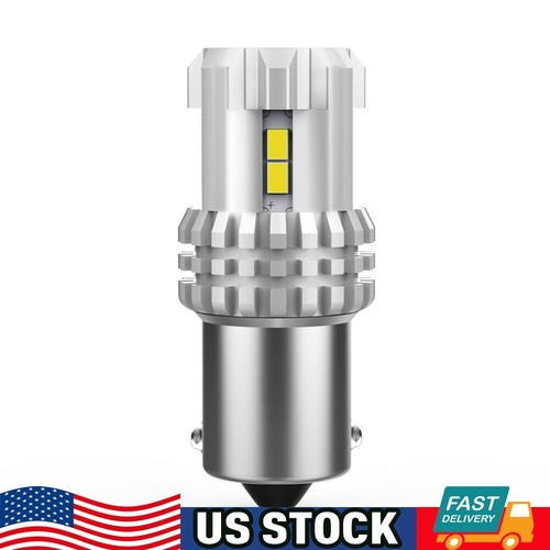 1156 BA15S P21W 2800 Lumens LED Back up Reverse Light DRL Super White ...