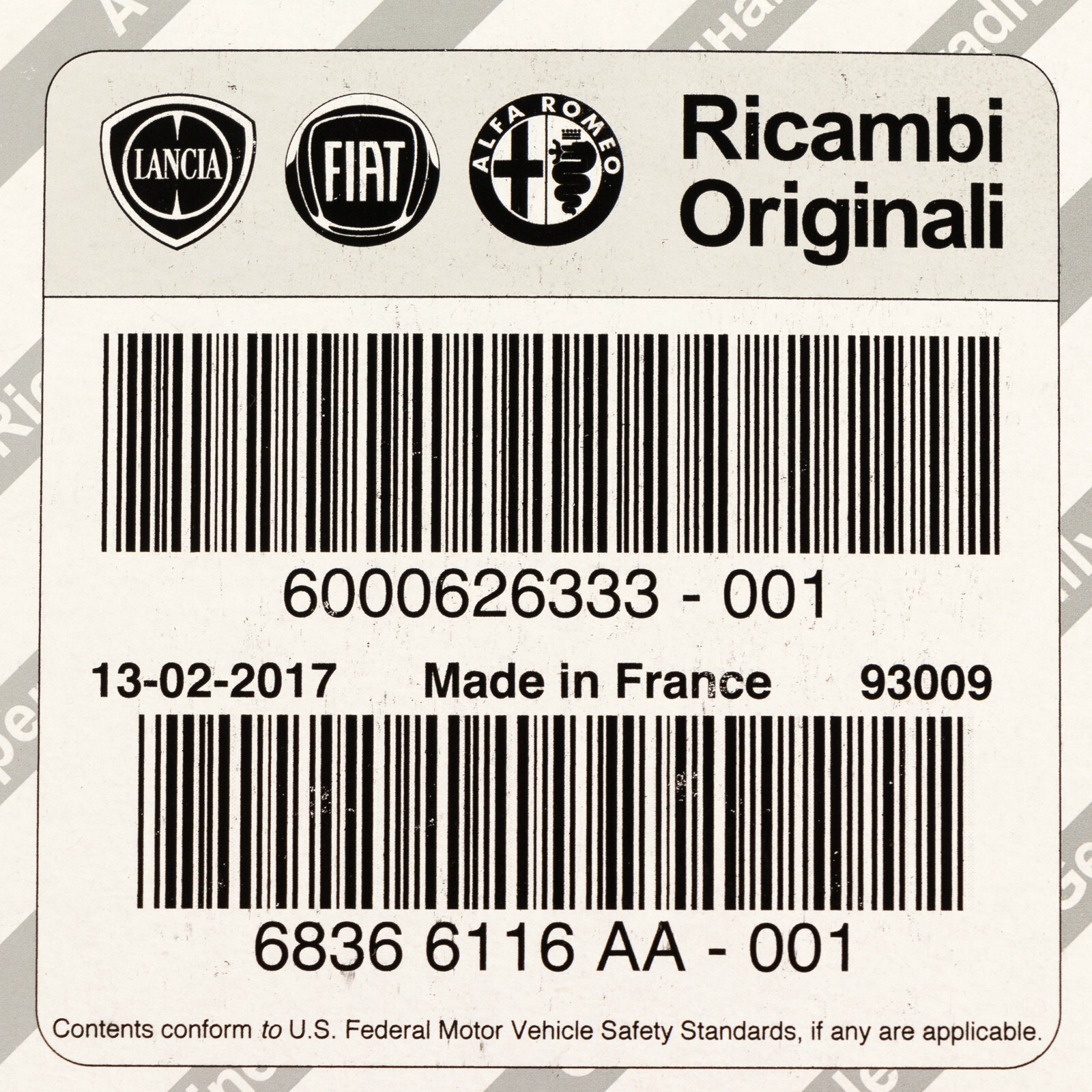 Original Fiat Ölfilter Motorölfilter Alfa Romeo Lancia 1.3 ab 2011 ...