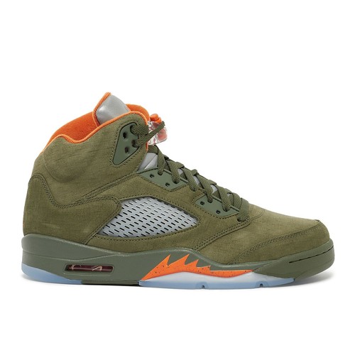 Nike Air Jordan 5 Retro Olive Solar Orange DD0587-308 Men's Sneaker New ...