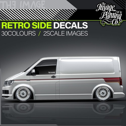 Transporter Retro GTi Vinyl Decal Kit - T4 T5 T6 - Stickers - Camper ...