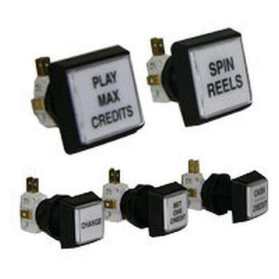 IGT S-Plus (S+) Upright Slot Machine Button Upgrade Kit, Incandescent ...