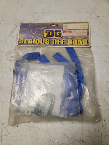 DG Performance Universal Blue Alloy Webbing #1 | eBay