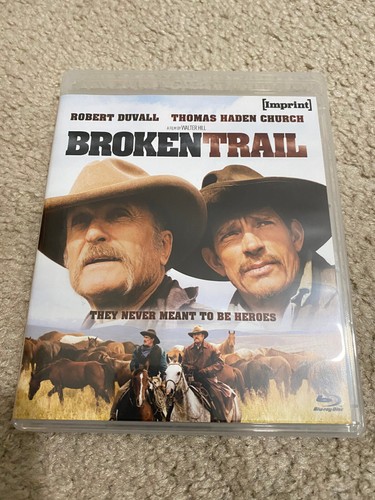 Broken Trail Blu Ray Walter Hil Robert Duvall Thomas Church Scott Cooper Imprint | eBay