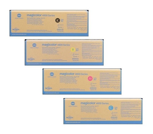 Original Toner Konica Magicolor 4650EN 4690MF 4695MF/A0DK152 -A0DK452 ...