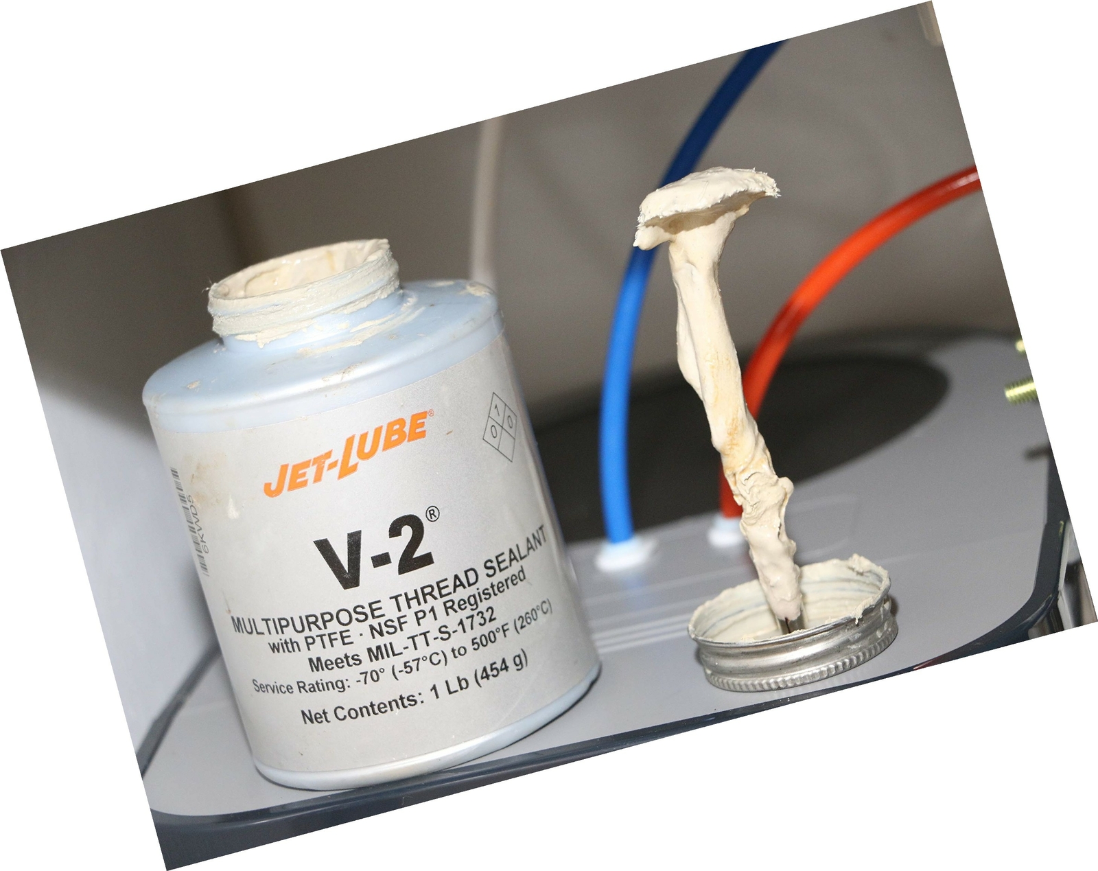 Jet-Lube V-2 - Multipurpose | Thread Sealant | Contaisn PTFE | Military ...