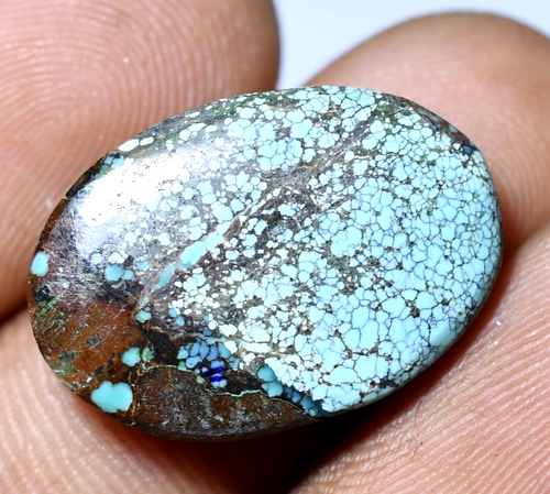 Untreated 11.85 Ct Natural Red Mountain Turquoise Certified Rare Loose ...