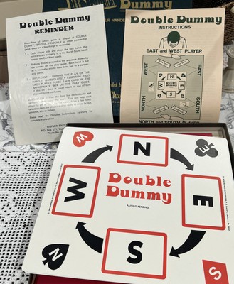 Double-Dummy / Two-Handed Bridge and Pinochle in one game 1974! Never ...