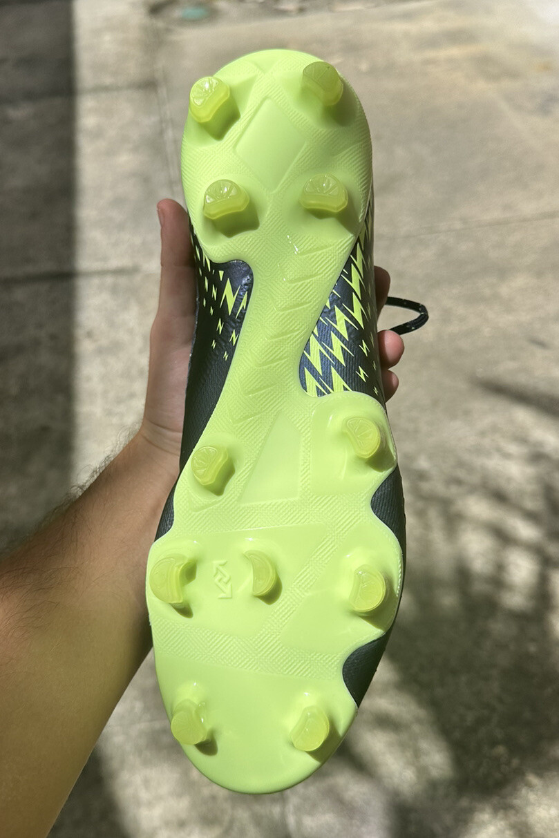 Puma Fuzionfit EvoKNIT Pro ACZ 5.5 US Kids Cleats Parisian Night Black ...