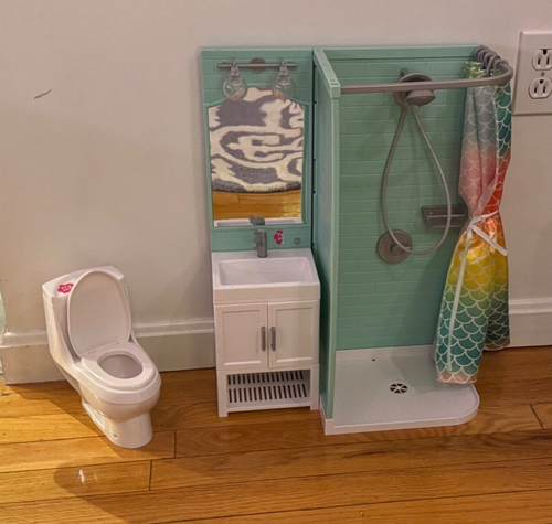 My Life - 18 inch Doll Bathroom Set | eBay
