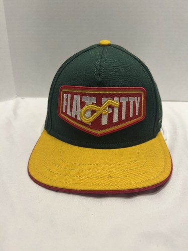 FLAT FITTY VENGERS ADJUSTABLE SNAPBACK BASEBALL CAP HAT, GREEN | eBay
