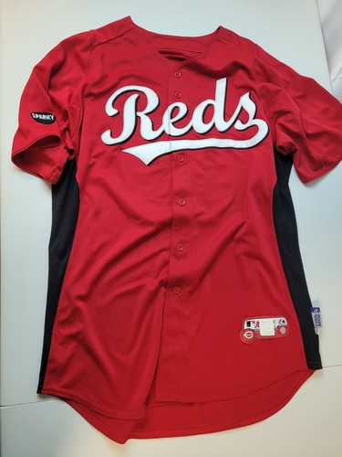 Signed Sam LeCure Jersey BP Game Used Uniform CINCINNATI REDS AUTO | eBay