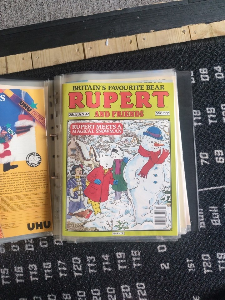 Rupert The Bear Comics 1991-92 | eBay