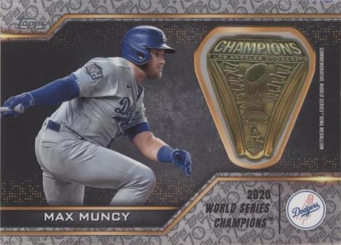 2021 Topps - Commemorative World Series Rings Max Muncy #WSR-MM ...