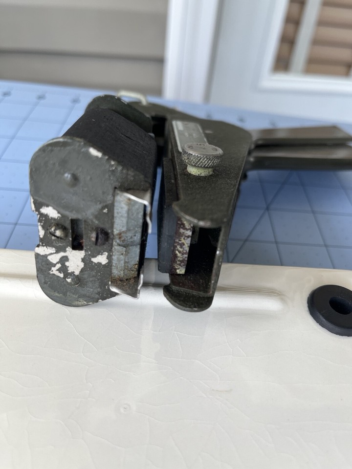 WWII Addressograph Notch Dog Tag Medical Imprinter Model 70 Free Ship ...