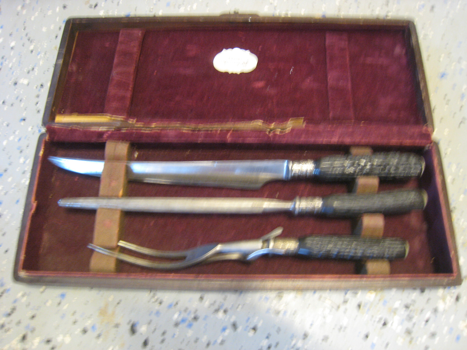 Vintage Ecko 3-Piece Flint Carving Set In Original Box | eBay