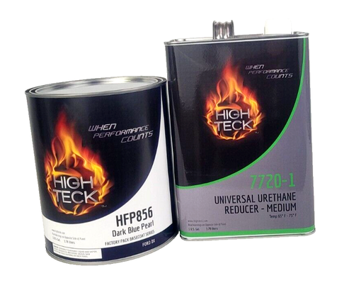High Teck HFP856 Ford DX Dark Blue Pearl Basecoat Paint & Medium ...