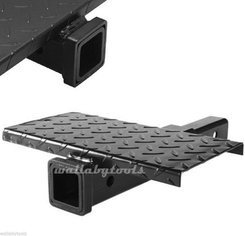 Foot Step 12" Hitch Extender w/2" Receiver Hitch Mount Extension Truck ...