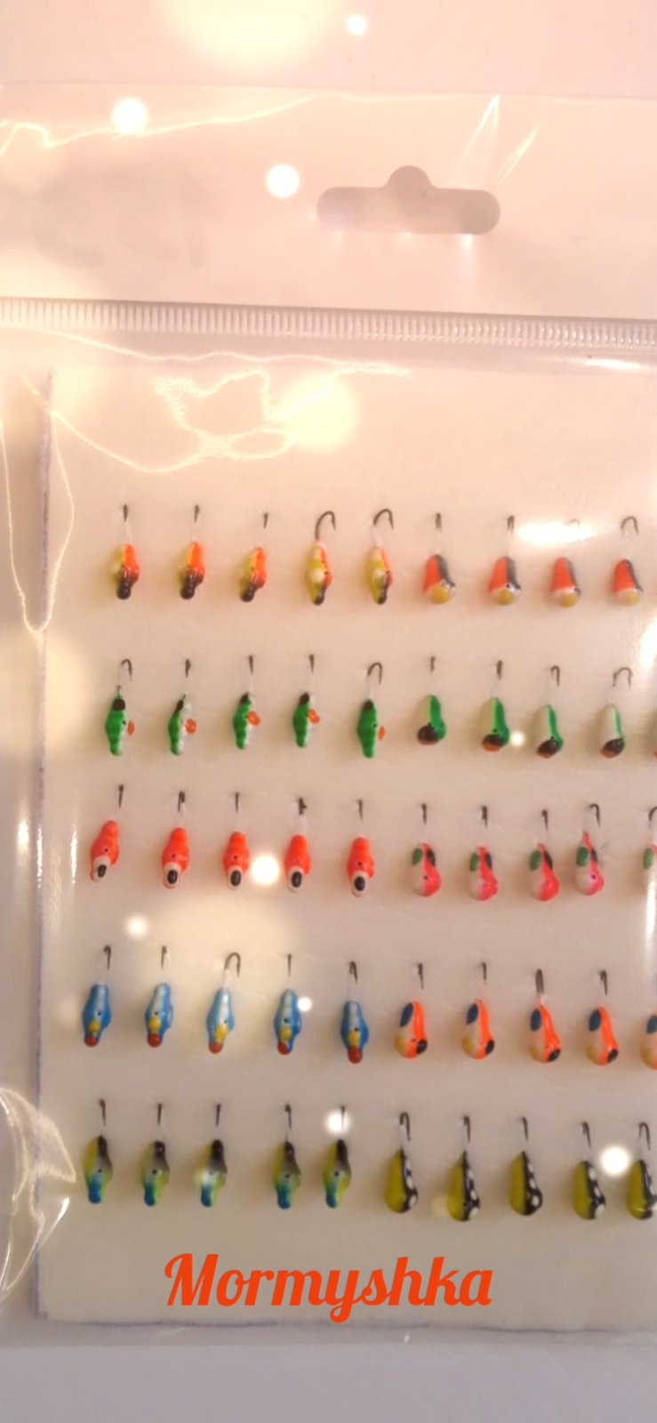 50 Pieces In Lot Jigs Winter Ice Fishing Lures Mormyshka | eBay