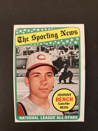 1969 Topps Set Break-JOHNNY BENCH Baseball Card#430 id#8 Cincinnati ...