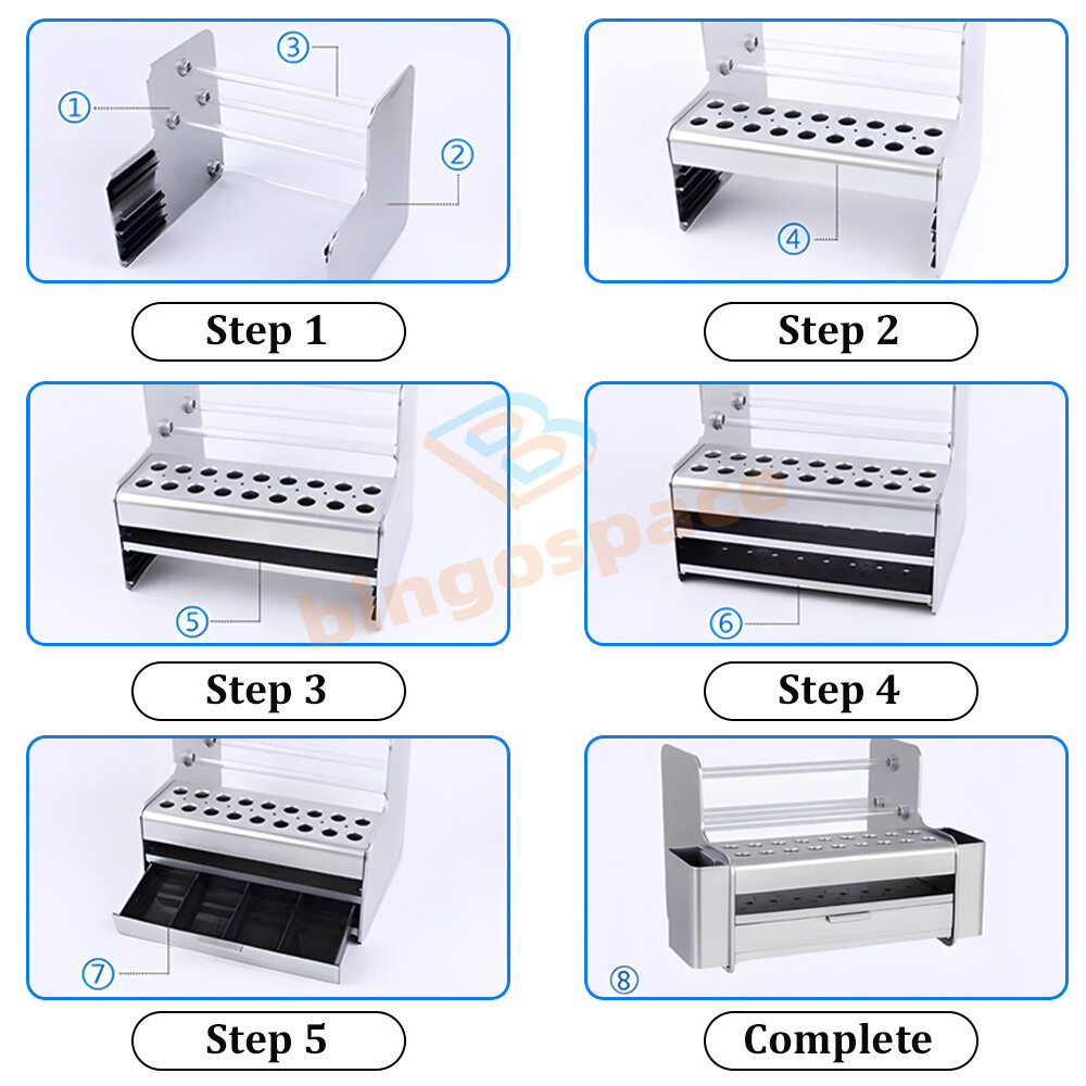 Screwdriver Tweezer Organizer Box Repair Tool Storage Holder Rack Tray ...