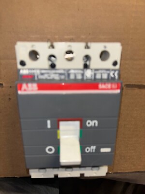 ABB S3H Sace S3 Circuit Breaker, 3 Pole, 100A, 600V | eBay