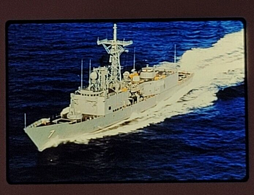 US Naval Ship USS Navy Ship 7 at Sea Power Fleet 35mm Photo Slide ...