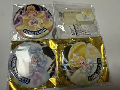 Precure All Stars Live Acrylic Keychain Badge Set Cure Honey Flora ...