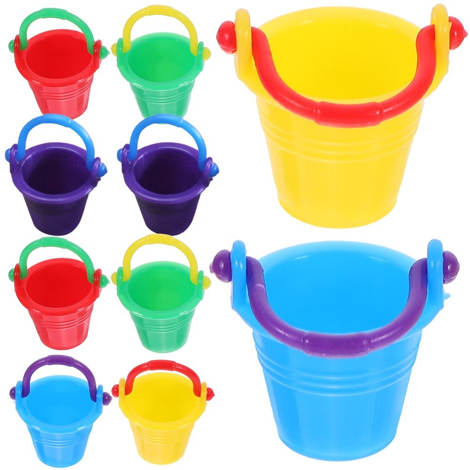 10pcs Buckets Scene Props party favors bucket Decorative Bucket | eBay