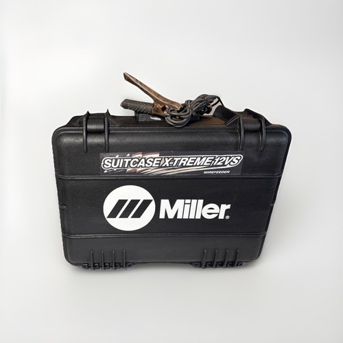 Miller Suitcase X-TREME 12VS Wire Feeder w/ Master Weld 400 Amp MIG Gun ...