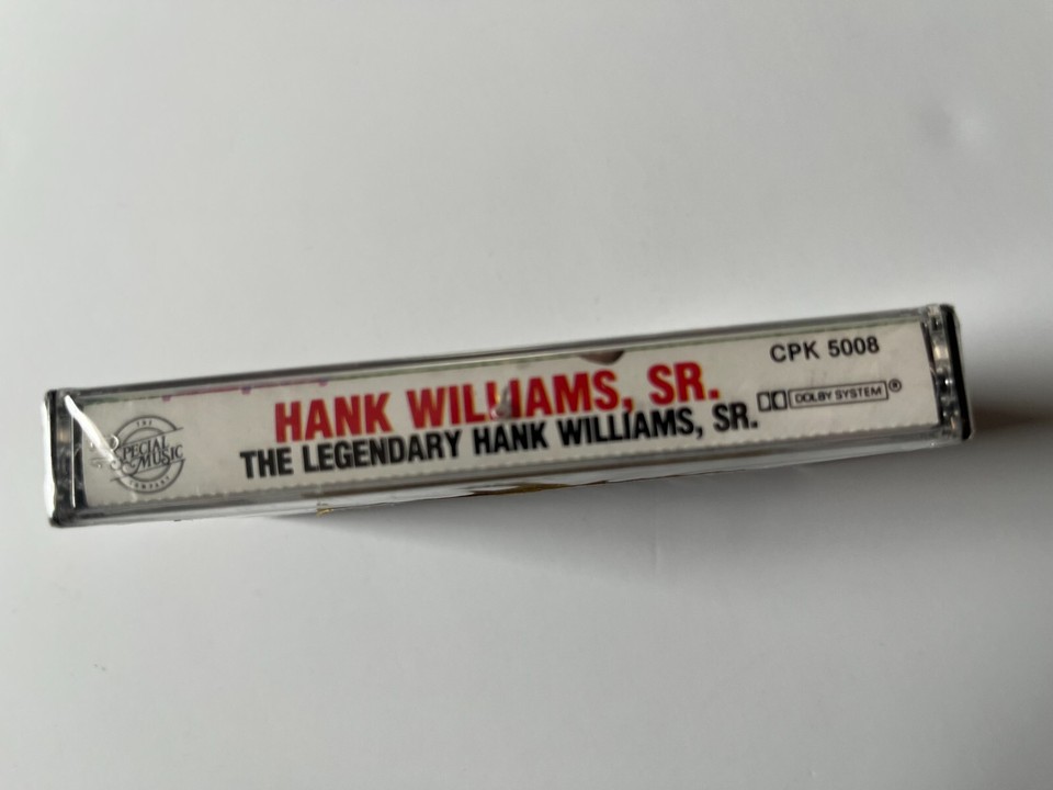 The Legendary Hank Williams Sr. ~ Cassette Tape ~ BRAND NEW SEALED | eBay