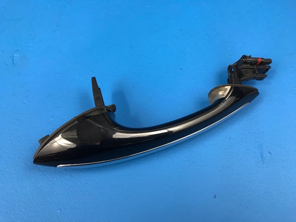 11-17 BMW F01 F06 F07 F10 REAR LEFT DOOR HANDLE COMFORT ACCESS BLACK ...
