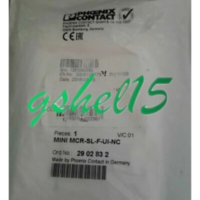 1PCS NEW Phoenix MINI MCR-SL-F-UI-NC 2902832 Measuring transmitter #HJ ...