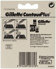 10 x Gillette Contour Plus Cartridges Men's Razor Blades 10 Refills ...
